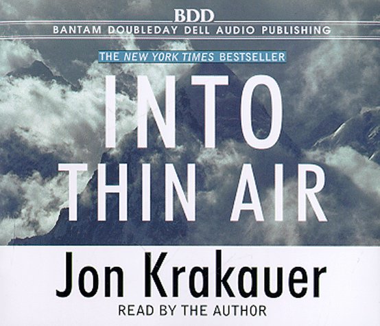 Amazon | Into Thin Air | Krakauer, Jon, Krakauer, Jon | Mountaineering ...