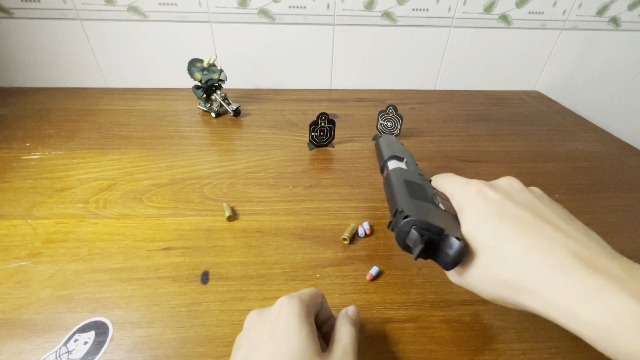 Watch shell ejecting toy gun with eva soft ball bullet on Amazon Live