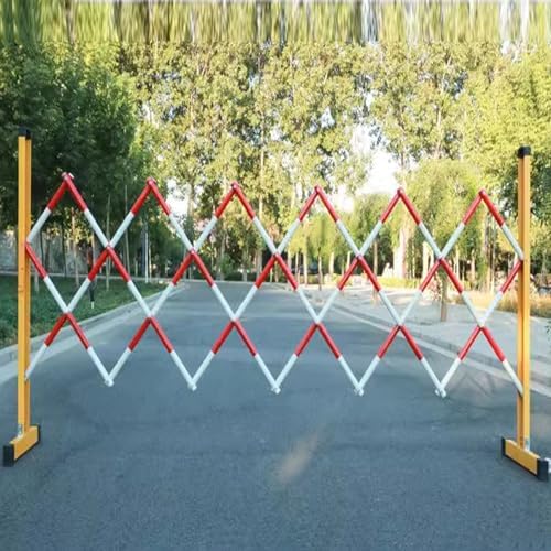 Retractable & Foldable Safety Barrier - Mobile Expandable Metal Barrier ...