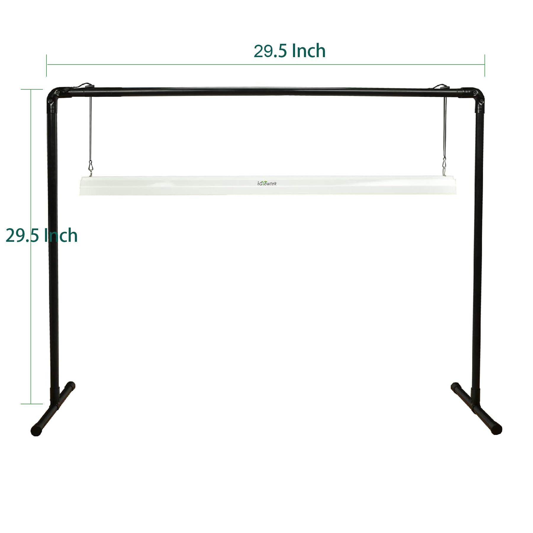 Snapklik.com : iGrowtek 2 Feet LED Grow Light Stand For Seedling,Iron ...