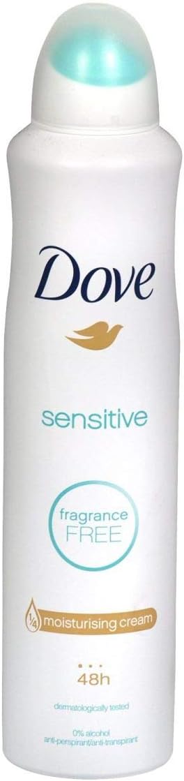 Dove Sensitive Deodorant Spray 250ml : Amazon.co.uk: Beauty