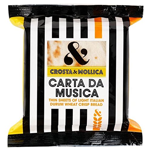 Amazon.com : Crosta & Mollica Carta da Musica 100g : Grocery & Gourmet Food