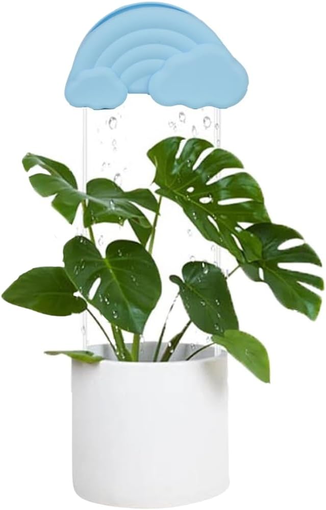 Amazon.com : Ceramic Thumb Watering Can ASMR, Rain Cloud Watering Bell ...