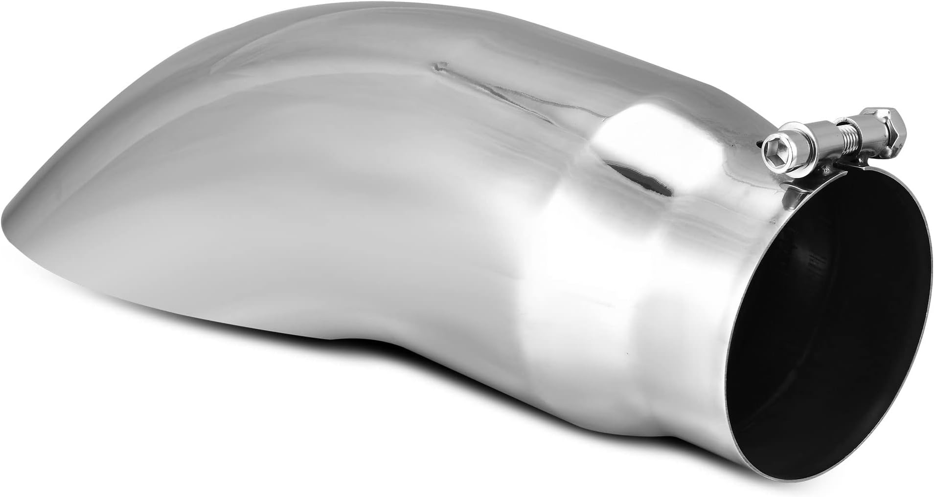 Amazon.com: Upower Diesel Exhaust Tip Turn Down 4 Inch Inlet 4" Outlet Diameter 12" Long ...