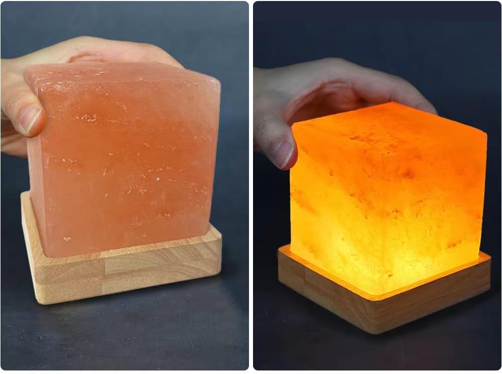 Amazon.com: YZYOE USB Himalayan Warm Light Salt Lamp, Atmosphere ...
