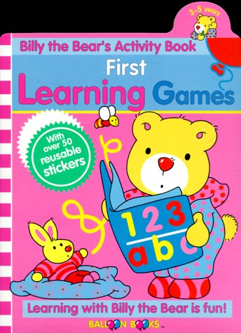 Amazon | Billy the Bears Activity Book First Learning Games | Activity ...