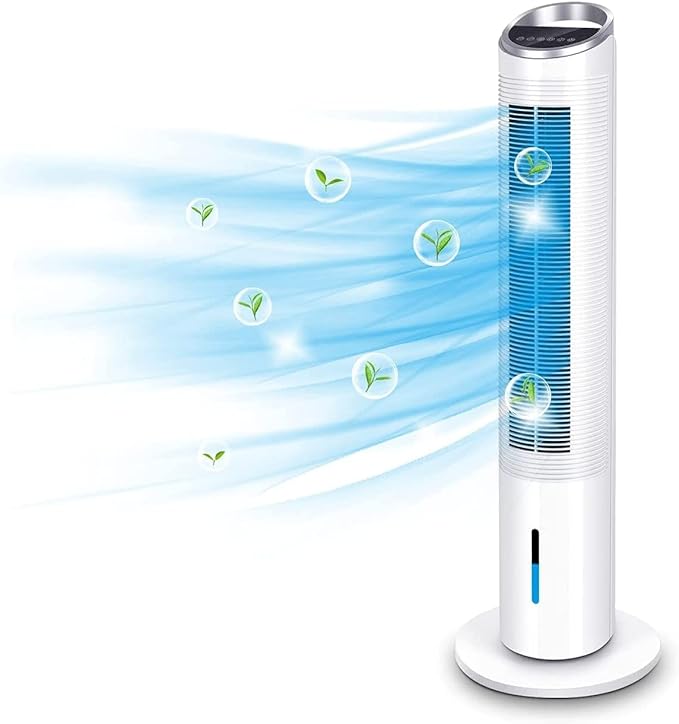 Amazon.com: Portable Air Conditioner, Evaporative Air Cooler in 3 Speed ...