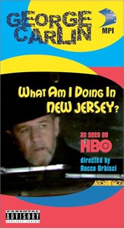 Amazon.com: George Carlin - What Am I Doing in New Jersey? [VHS ...