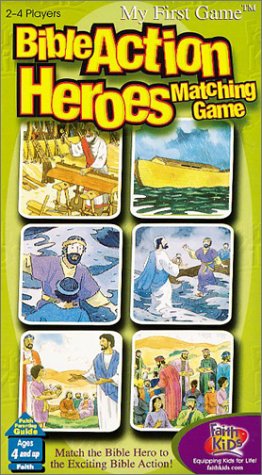 Bible Action Heroes: Matching Game: 9789834503475: Amazon.com: Books