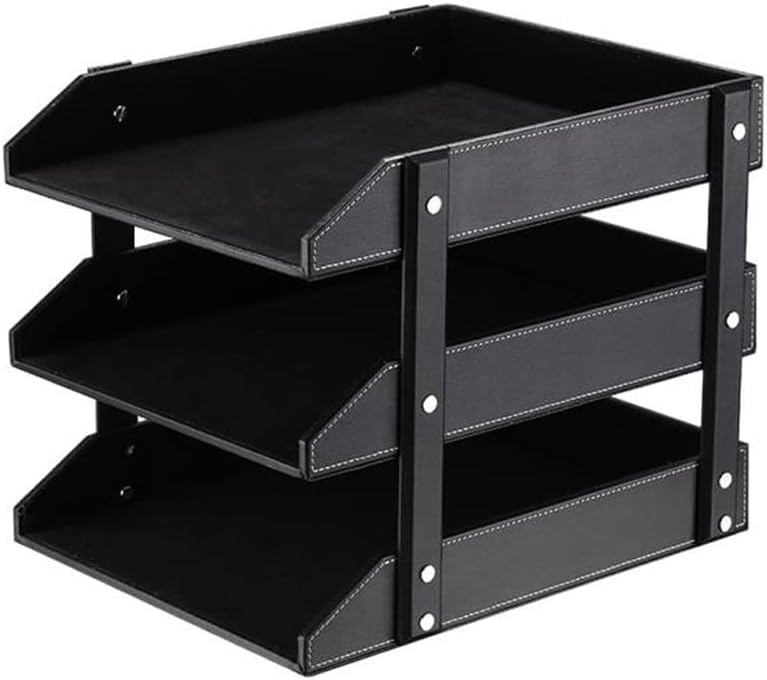 Amazon.com : Simmer Stone Stackable Letter Tray, 4-Tier Desk File ...