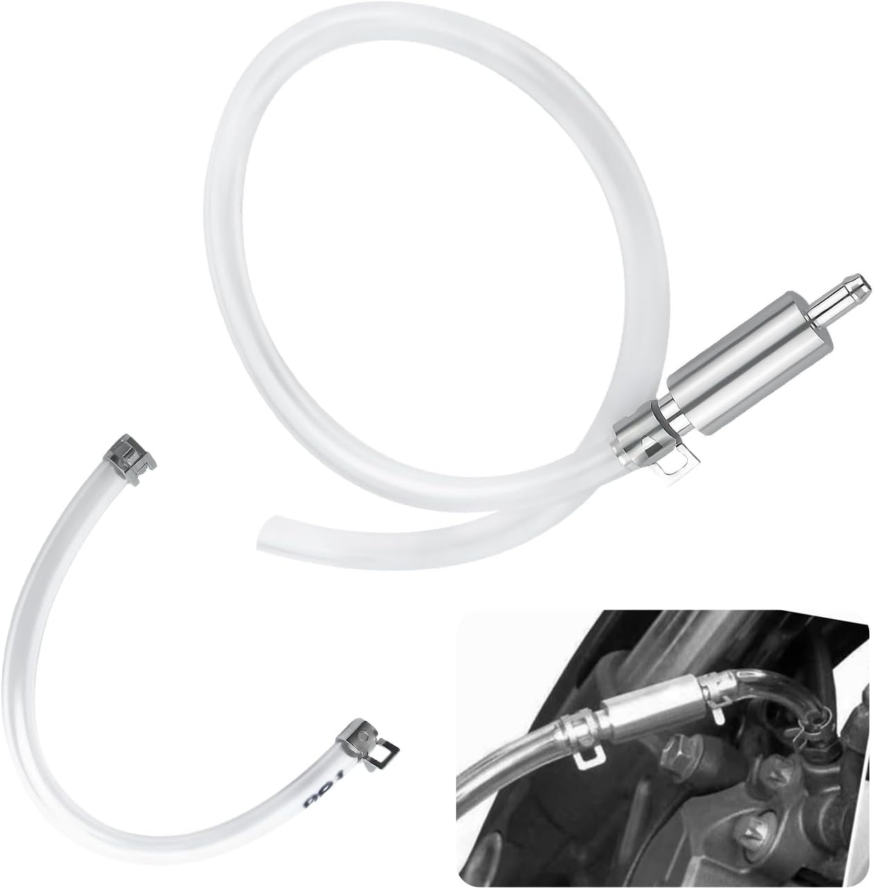 Amazon.com: Brake Bleeder Hose,One Men Motorcycle Brake Bleeder Kit for ...