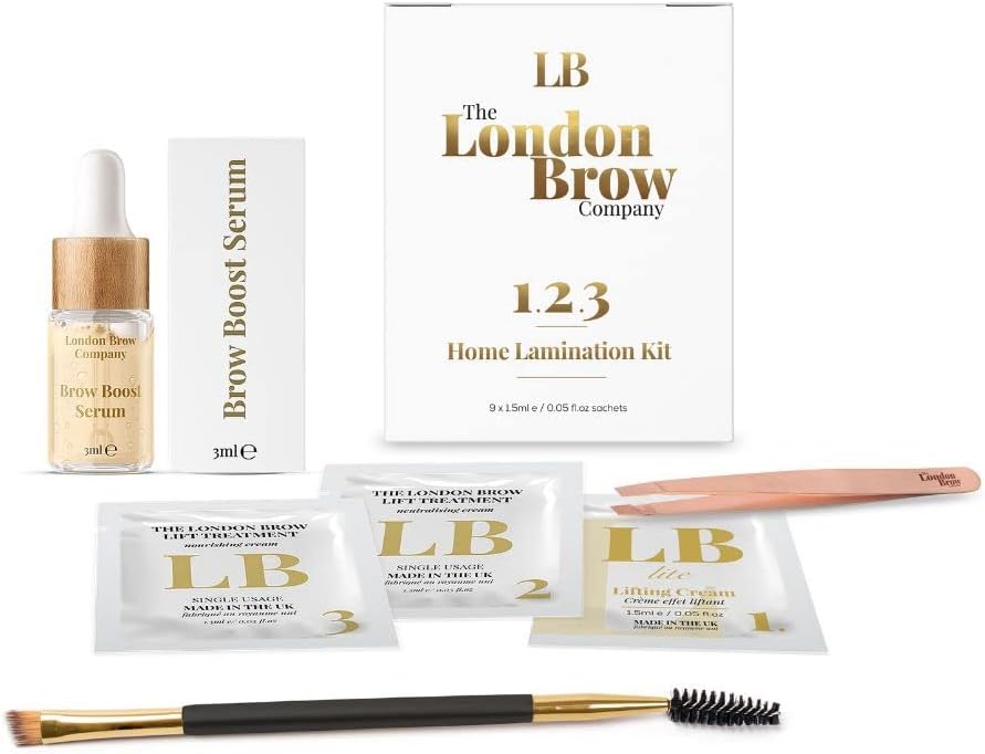 The London Brow Company One Shot Home Brow Lamination Pack with ...