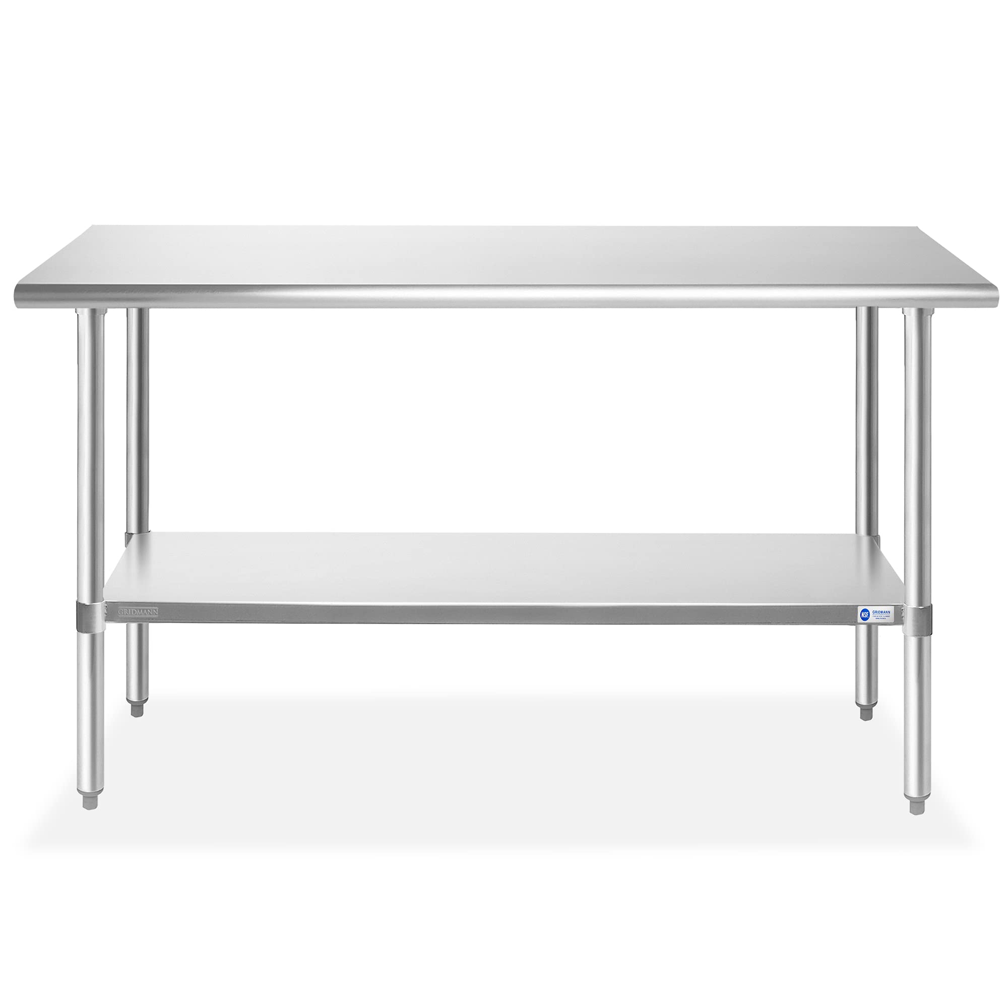 Snapklik.com : GRIDMANN Stainless Steel Work Table 60 X 24 Inches, NSF ...