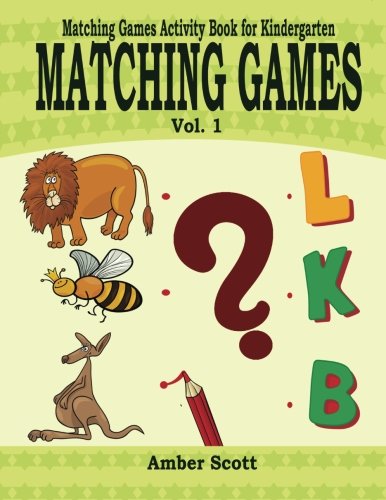 Matching Games ( Matching Games Activity Book For Kindergarten) -Vol. 1 ...