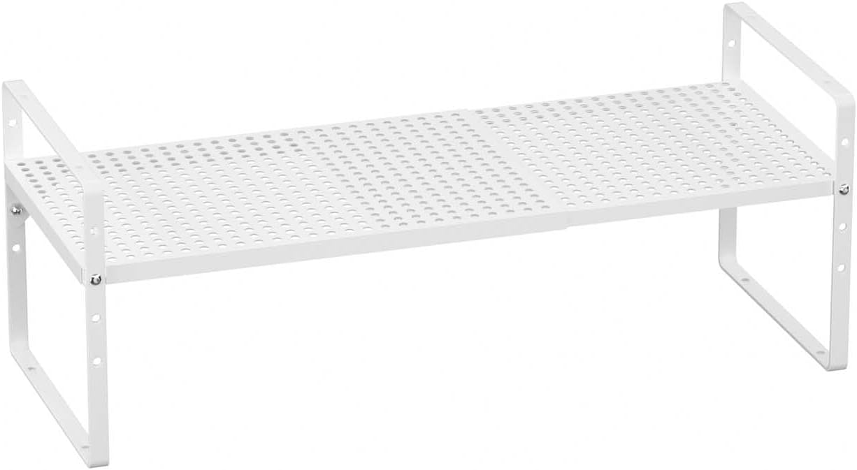 Amazon.com: Masirs Clear Stackable Shelf, Easily Organize Your Kitchen ...