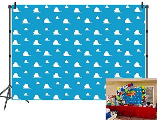 Amazon.com : Cartoon Boy It's a Story Photography Backdrop Birthday ...
