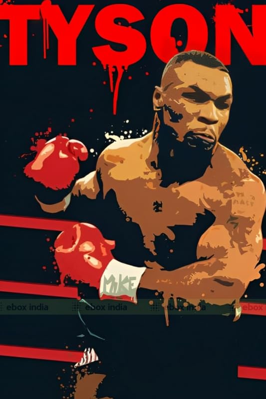 Poster of Mike Tyson Boxer, Mike Tyson Posters for Room Wall ...