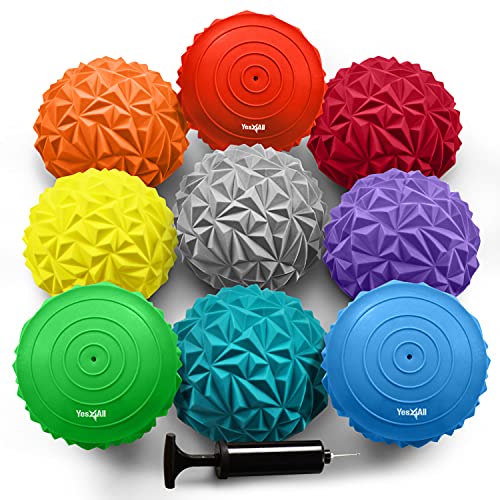 Yes4All Rocky Balance Pods Set – Sensory Balance Pods/Hedgehog Balance ...