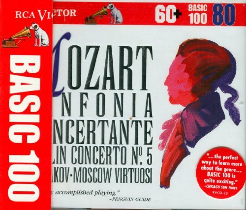 RCA Victor Basic 100, Volume 80 - Mozart: Sinfonia Concertante, Violin ...