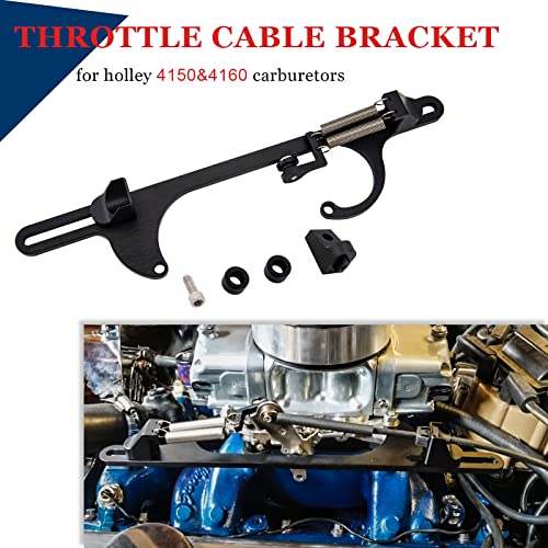 Snapklik.com : GDDGHS Throttle Cable Bracket For Holley Carburetor 4150 4160 Series, Adjustable ...