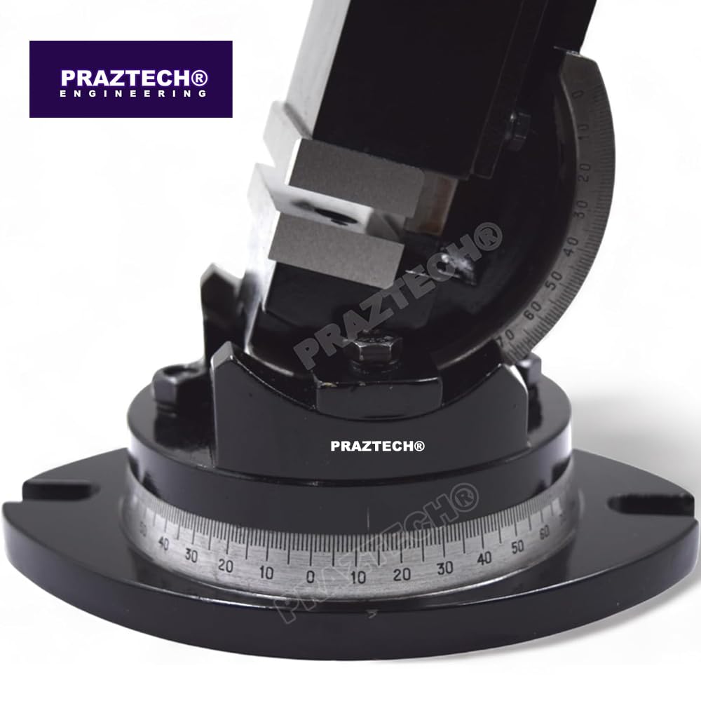 Snapklik.com : PRAZTECH 2 Axis Precision Milling Vise Swivel & Angle ...