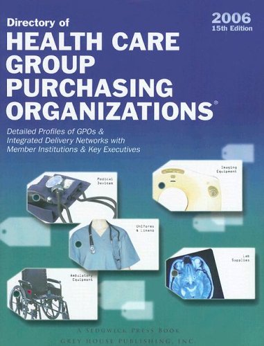 Amazon.co.jp: Directory of Health Care Group Purchasing Organizations ...