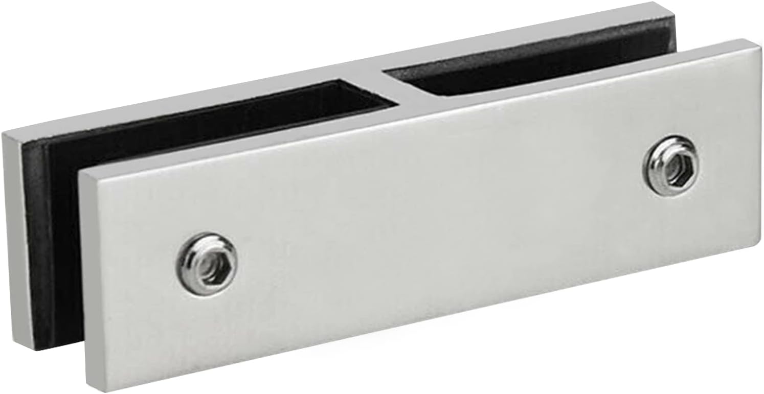 AcbbMNS 180 Degree Glass Clip, 316 Stainless Steel Joiner Bracket ...