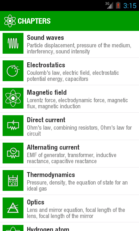Pocket Physics - App on Amazon Appstore