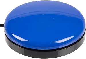Amazon.com: AbleNet Buddy Button Switch Blue - Large Tactile Assistive ...