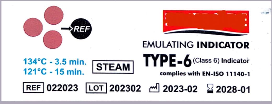 Buy LOCAL CLASS 6 Autoclave Indicators/Strips [STEAM] (Pack of 250 pcs ...