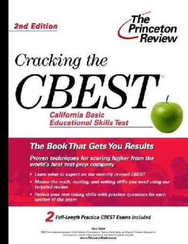 The Princeton Review Cracking the Cbest: Sliter, Rick: Amazon.com: Books