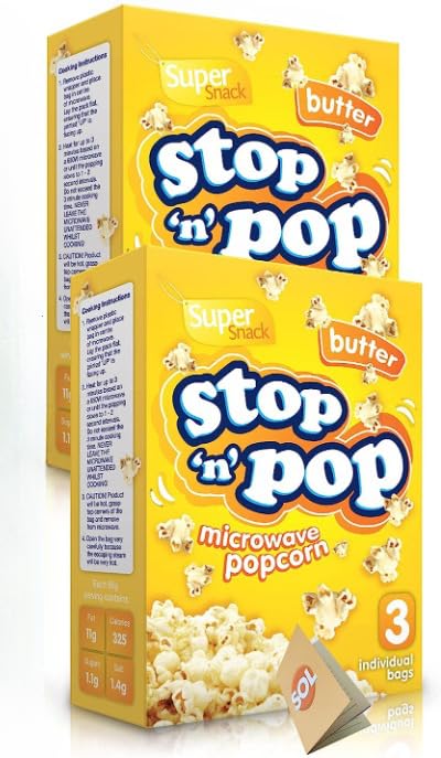 Popcorn Butter Popcorn Flavor Microwave Popping Pop Corn Kernels Family ...