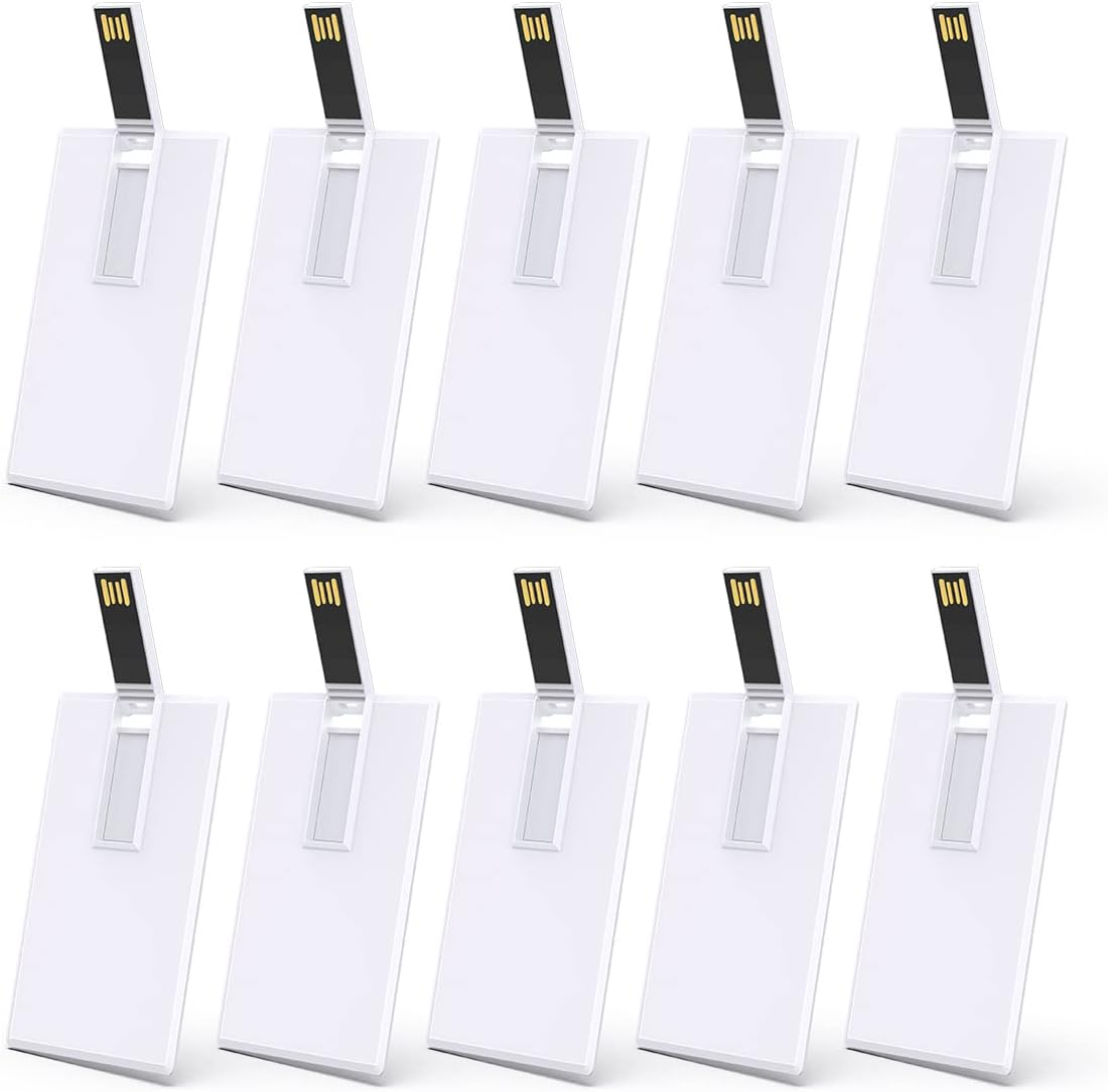 Amazon.com: KEXIN 20 Pack Bulk Flash Drive 2GB USB Business Card Credit ...