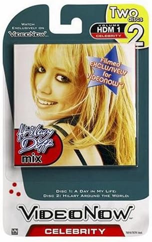 Amazon.com: Videonow Personal Video Disc 2-Pack: Hilary Duff A Day in ...