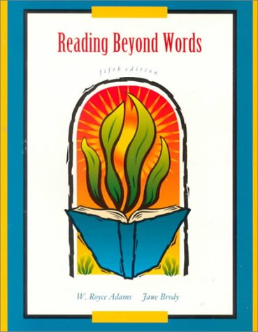 Reading Beyond Words: Adams: 9780155016293: Amazon.com: Books