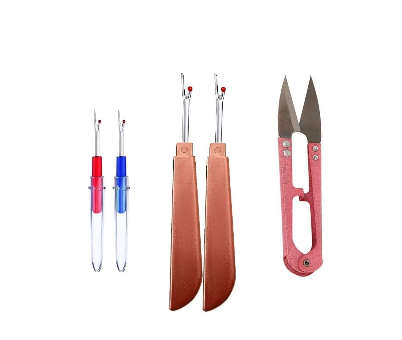 Jasol Seam Ripper kit 2 Big Seam Ripper 2 Small Seam Ripper Thread ...