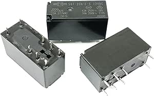 Amazon.co.jp: 1PC Power Relay 507-2CH-FC-12VDC 24VDC 2 Group Conversion ...