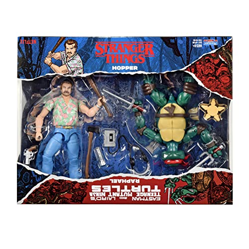 BANDAI 2 Pack | Teenage Mutant Ninja Turtles Raphael Vs Stranger Things ...