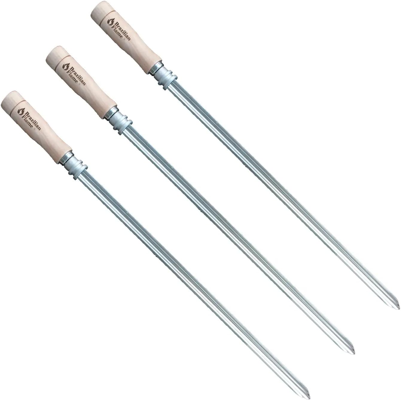 Amazon.com: Brazilian Flame 3 Single Skewers for your Brazilian Flame ...