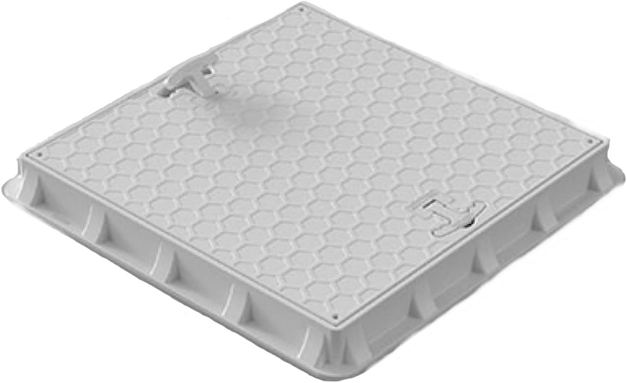 Couvercle de regard / plaque d’égout en acier galvanisé praticable ...