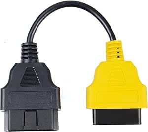 multi Scan OBD2 ECU Yellow a3 Adapter Diagnostic Cable Fit For Fi-at ...