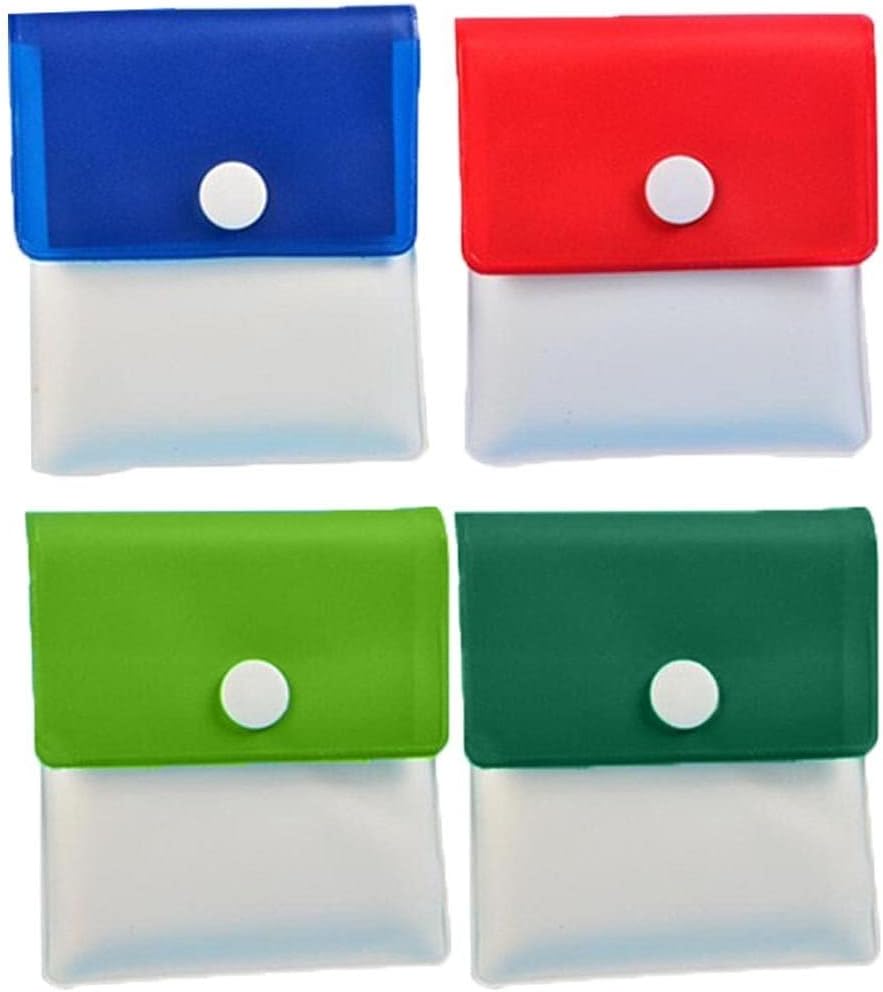 Danlai 4pcs Cigarette Butt Pouch Colorful Pocket Ashtrays Portable ...