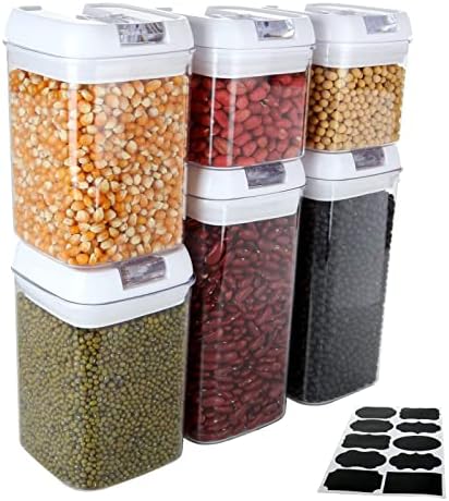 Top 3 Airtight Food Storage Containers – Pack Of 3 x 1.2L Plastic ...