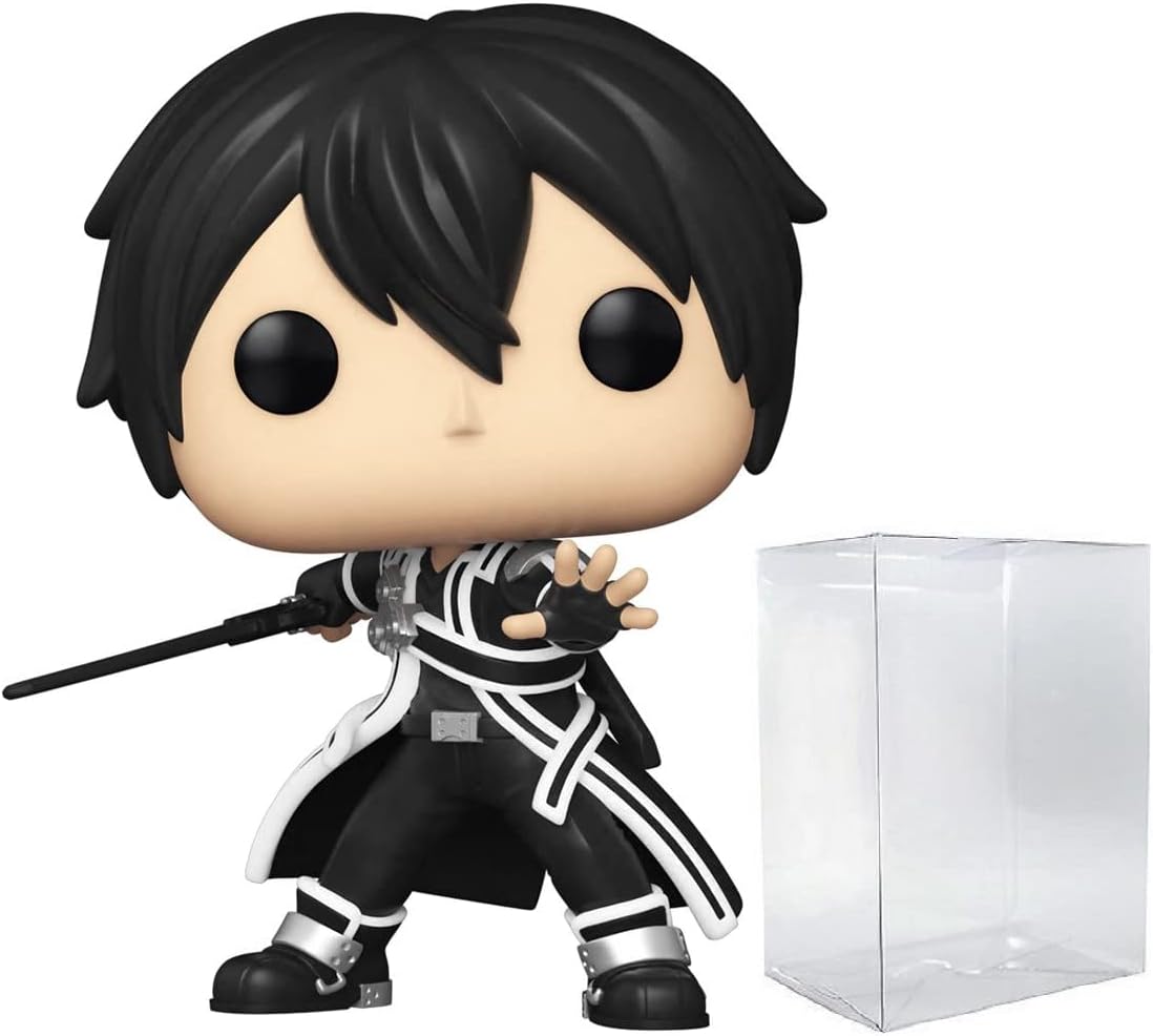 Amazon.com: Funko Pop Sword Art Online Kirito with 2 Swords : Toys & Games