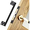 Door Latch Guard Home Security Door Lock Plate, Outswing Door Security ...
