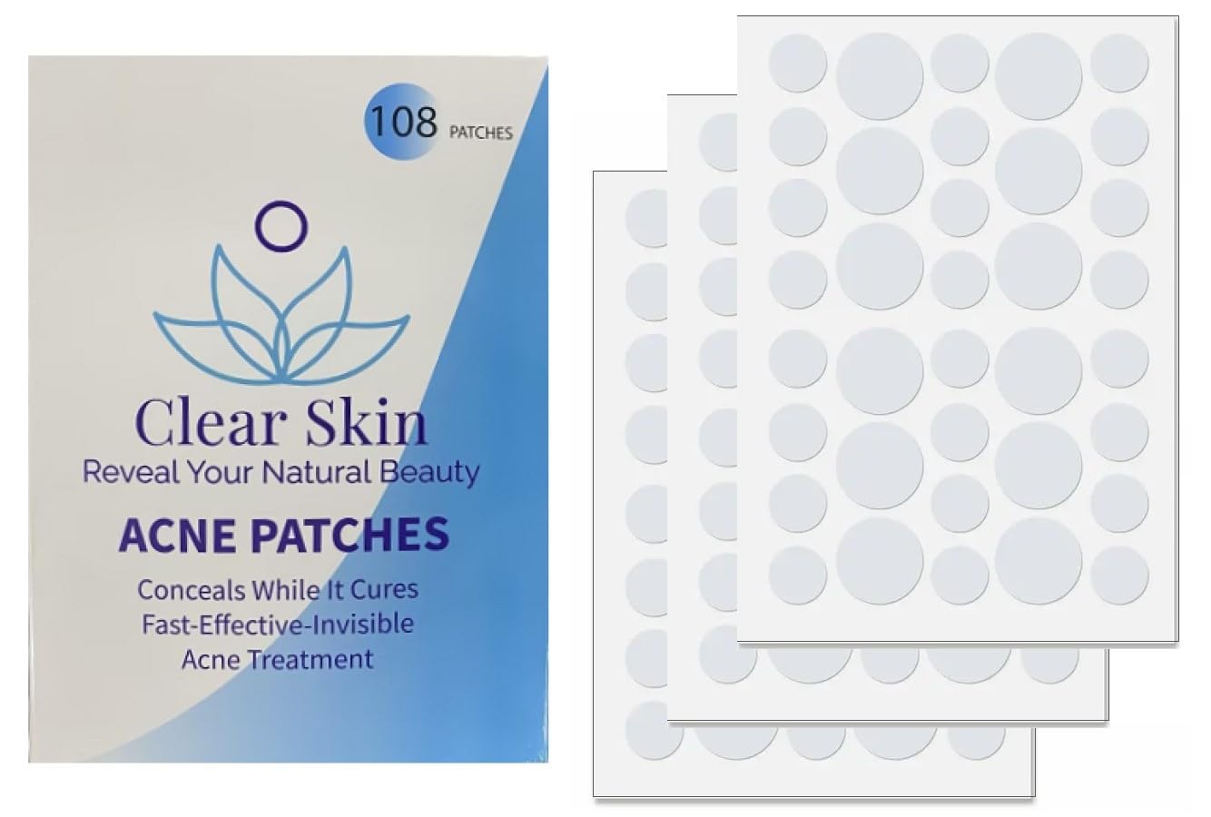 Amazon.com: ACNE-EZ Clear Skin Acne Patches, Fast Acting, Quick and ...
