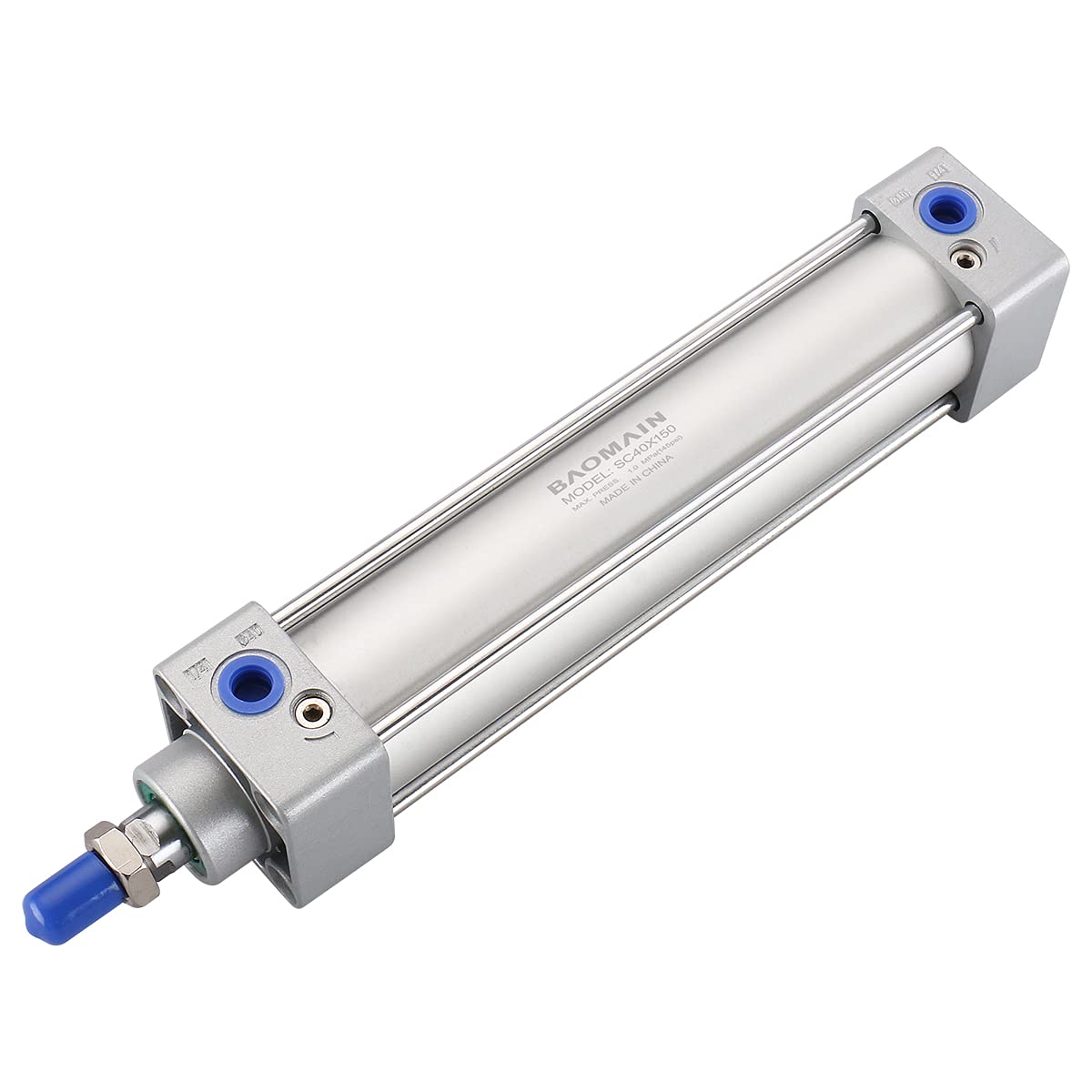 Amazon.com: Baomain Pneumatic Air Cylinder SC 40 x 150 PT 1/4, Bore ...