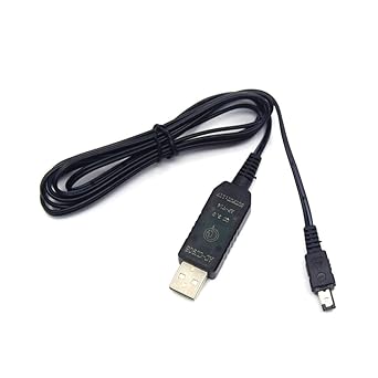 Amazon.com : Raeisusp USB QC3.0 Adapter DC Cable for JVC Camecorders AP ...