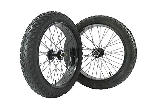 Buy RIDEWILL BIKE Pair Bike 20 "Wheels with Covers 20 X 4.00 + Air ...