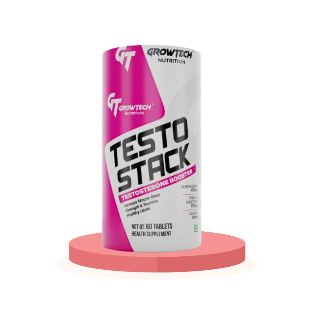 Growtech Nutrition Premium Testo-Stack| Increase Testosterone Naturally ...